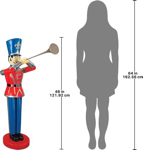 Design Toscano Ne140009 Christmas Medium 4 Foot Tall Nutcracker Ballet