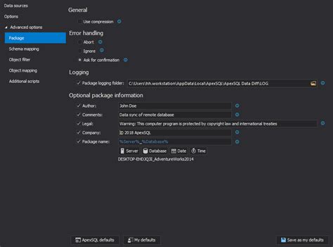 How To Synchronize Specific Rows On A Sql Remote Database Using A Database Installer Package
