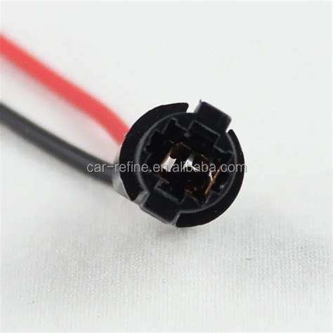 T5 Led 조명 및 전구 웨지 기본 자동차 전구 홀더 소켓 T5 웨지 램프 소켓 T5 Led 어댑터 12v 자동 Led 전구