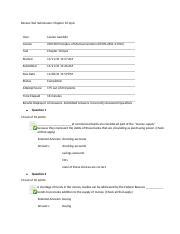 Chapter Quiz Docx Review Test Submission Chapter Quiz User Lauren Gamblin Course FA