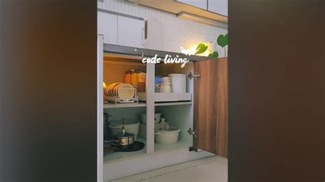 주방 하부장정리 끝판왕 네이버 Tv