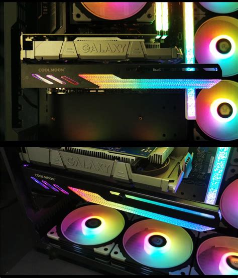 CORN COOLMOON GT V ARGB Graphics Card GPU Brace L Mm Graphics Card Holder For ATX MATX