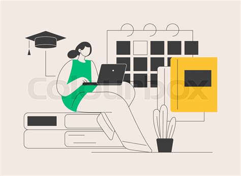 Personalized Learning Abstract Concept Vector Illustration Stock Vector Colourbox