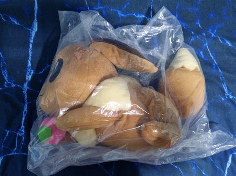 Banpresto Pokemon Eevee Mogumogu Time Strawberry Wink Plush Hobbies And Toys Toys And Games On