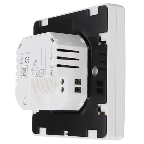 Digital Electronic Room Thermostat Hard Wired Unit With Eco Feature Button Sale Banggood Com