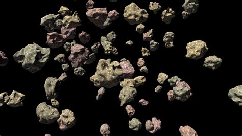 Asteroid Field 100 X Medium Poly Download Free 3d Model By Sereib 2dc6d94 Sketchfab