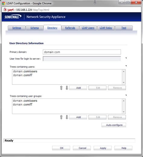 Solved Sonicwall Vpn Authentication Fails When User Is Moved To A