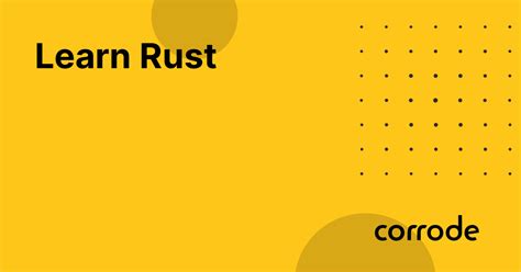 Corrode Rust Consulting