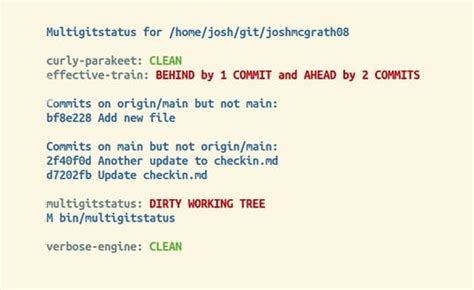 monitor status of multiple git repositories from a terminal r git