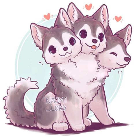 Anime Kawaii Cute Wolf Drawings In 2020 Cute Wolf Dra