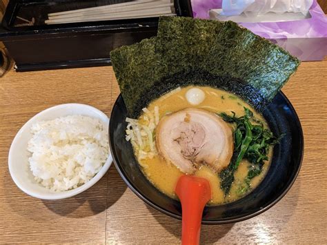醤油豚骨ラーメン小ライス武松家神奈川県川崎市川崎区砂子22023年28杯目 eihoのブログ3