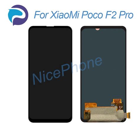 For XiaoMi Poco F2 Pro LCD Screen Touch Digitizer Display 2400 1080 M2004J11G Poco F2 Pro LCD