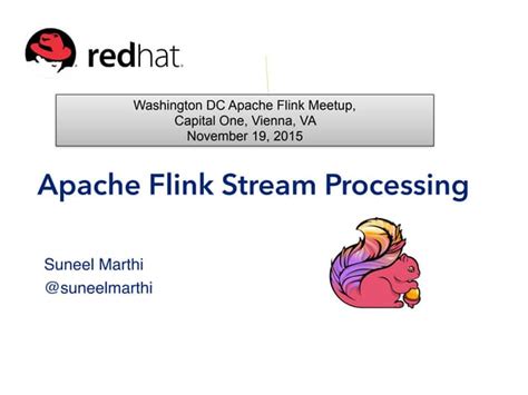 Apache Flink Stream Processing Pdf