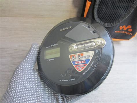 Vintage Sony Walkman D Nf430 Player Cd R Rw Mp3fm Am Radio Tested