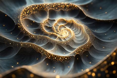 Fractal Patterns Revealing Infinite Recursion In Mesmerizing Abstract