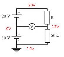 Solving Electrical Circuit With Two Voltage Sources Electrical Engineering Stack Exchange