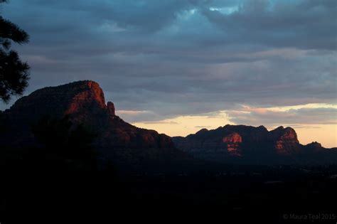 Sunset In Sedona Maura Teal