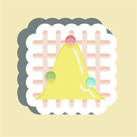 Sticker Statistical Analysis Suitable For Education Symbol Simple