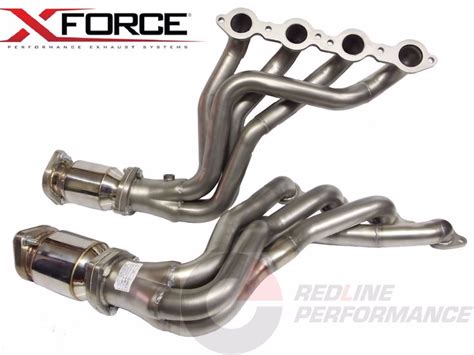 Xforce Headers And Hi Flow Cats 1 3 4 Prim 3″ Outlet Holden Commodore Ve Vf V8 2006 To 2017