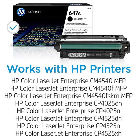 HP CE260A (647A) Original Laser Jet Toner Cartridge | Black ...