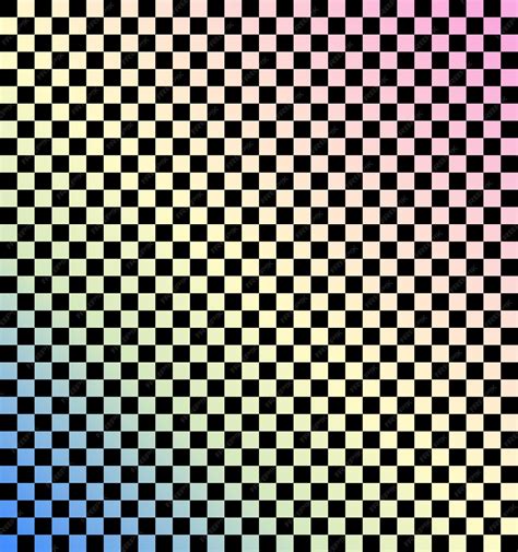 Premium Vector Aesthetic Colorful Gradient Checkerboard Gingham Plaid