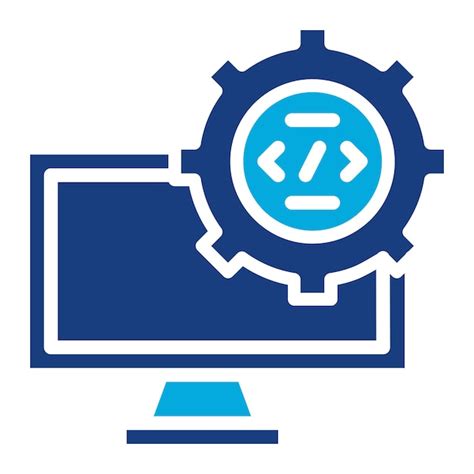 Premium Vector Custom Code Implementation Icon Vector Image Can Be