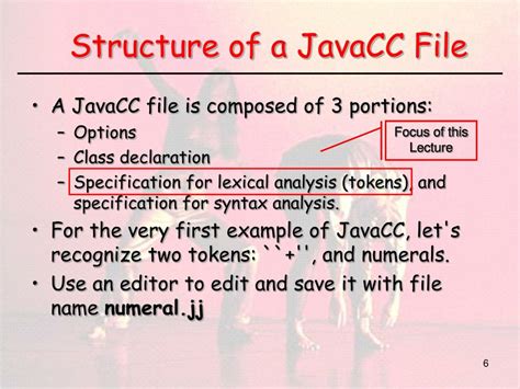 Ppt Using Javacc Powerpoint Presentation Free Download Id1058488
