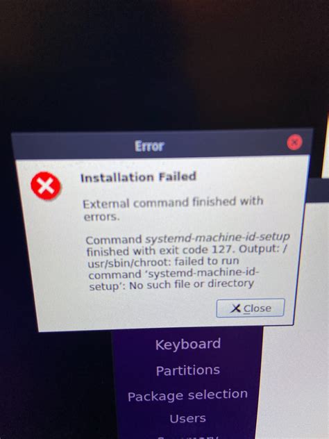Command Systemd Mashine Id Setup Missing In Installation Endeavouros Installation Endeavouros