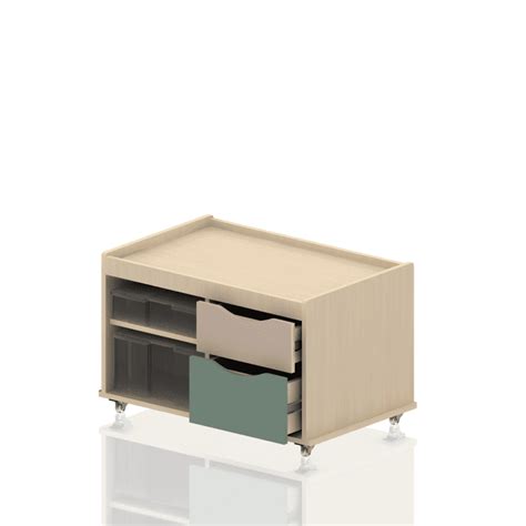 Стол детский игровой Варди 2К с выдвижными ящиками серия СКАНДИК — купить в интернет магазине