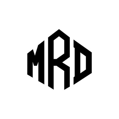 Premium Vector Mrd Letter Logo Design With Polygon Shape Mrd Polygon