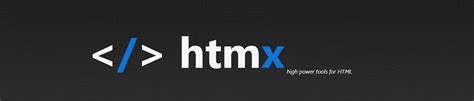 htmx — a javascript library that doesnt want you to use javascript by
