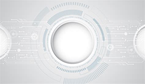 추상 회색 하이테크 배경 이루어져 있는 와 인쇄 회로 기판 Circles 와 다른 기술적 요소들 디지털 통신 데이터 보호 미래 지향적 프리젠 테이션 과학 표지 0명에 대한