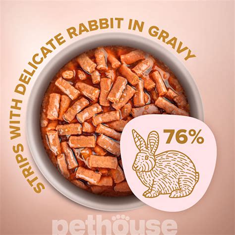 Клуб 4 Лапи Premium Selection Смужки з кроликом в соусі для котів вологий корм для котів купити