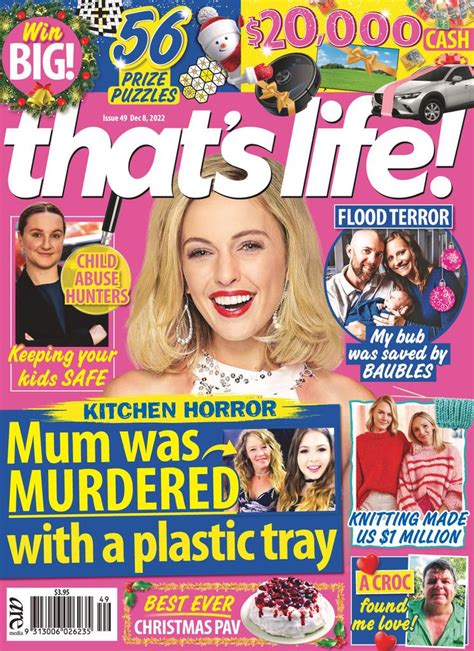 Thats Life Issue 49 2022 Digital Discountmagsca