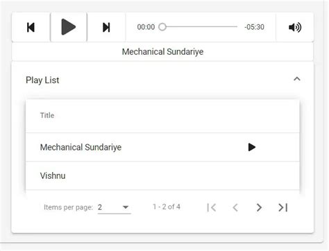 Audio Player Library For Angular 7 Angular Script