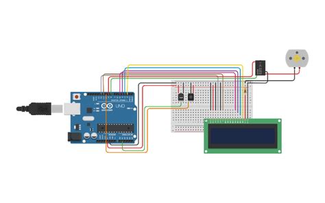 Circuit Design Temperature Based Fan Speed Control And Tinkercad