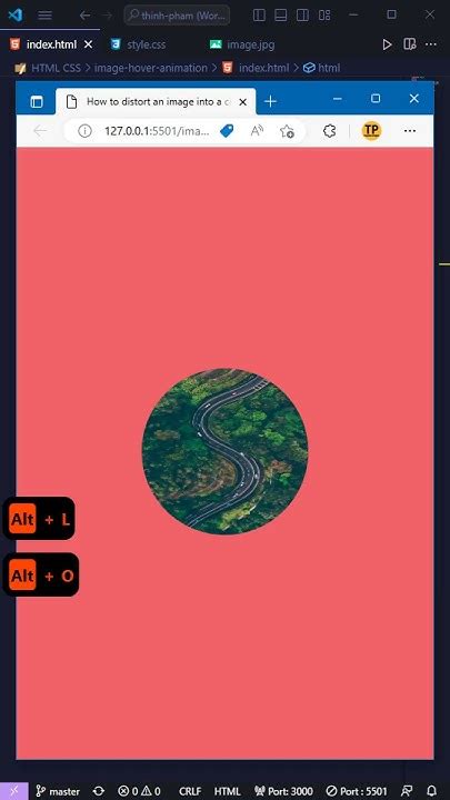 How To Distort An Image Into A Circle Html Css Thinhpham Shorts
