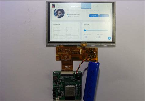 Esp32 S3点rgb屏缩水开发板 立创开源硬件平台