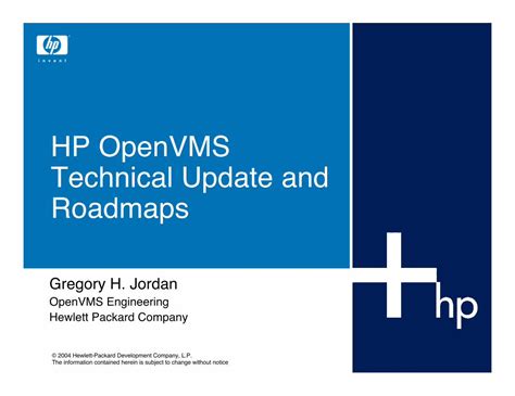 pdf hp openvms technical update and roadmaps oracledownload oracle