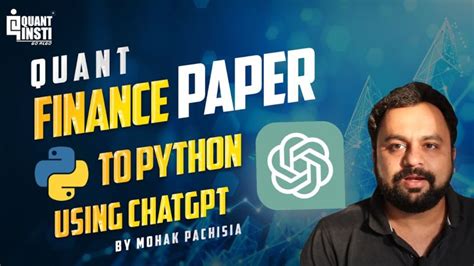 𝐍𝐞𝐰 𝐕𝐢𝐝𝐞𝐨 𝐏𝐫𝐞𝐦𝐢𝐞𝐫𝐢𝐧𝐠 𝐨𝐧 22𝐧𝐝 𝐉𝐮𝐧𝐞 𝐚𝐭 6 𝐩𝐦 𝐓𝐮𝐫𝐧𝐢𝐧𝐠 𝐐𝐮𝐚𝐧𝐭 𝐑𝐞𝐬𝐞𝐚𝐫𝐜𝐡 𝐢𝐧𝐭𝐨 𝐏𝐲𝐭𝐡𝐨𝐧 𝐂𝐨𝐝𝐞 𝐰𝐢𝐭𝐡 𝐂𝐡𝐚𝐭𝐆𝐏𝐓