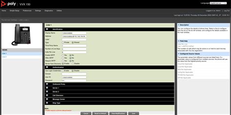 Configure Ip Phones Manually Optional Portaone Documentation July