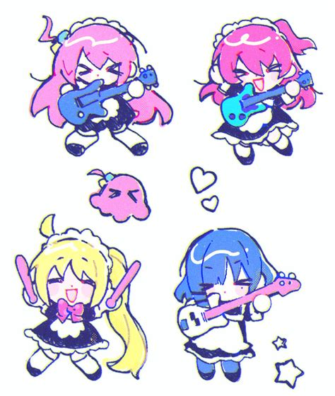 J🐶 On Twitter Rt Weeniedesu Bocchi Da Maids