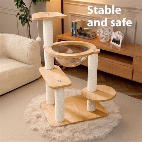 Cat Climbing Frame Cat Litter Cat Tree Integrated Space Capsule