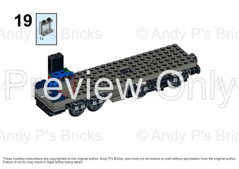 Lego Moc 60197 Alternate Build Class 158 2 Carriage Dmu Train