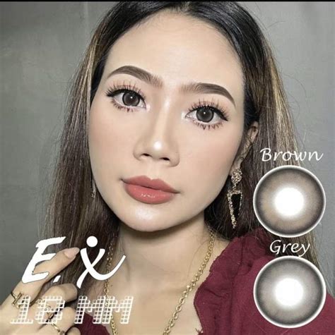 Hot Ex 18mm Lens Big Size Color Contact Lens Lazada