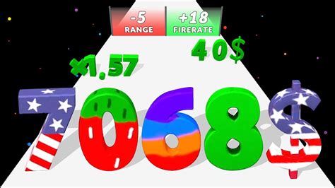 Digit Shooter 3d Big Update Part 3 Level Up Number Game Run Race