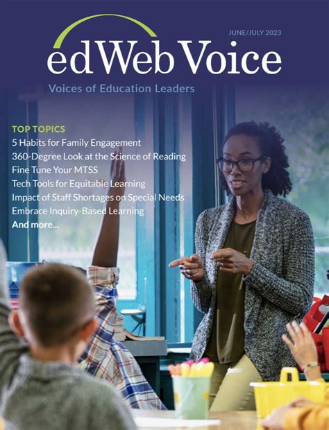 Announcing The Edweb Voice A New Publication For Education Leaders Edweb
