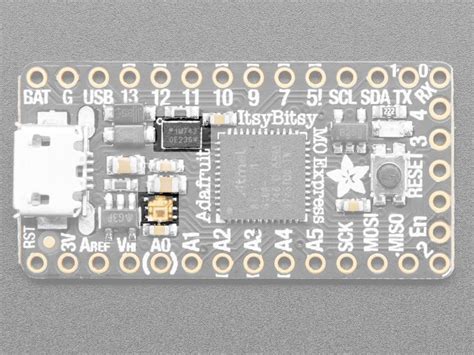 Pinouts Introducing Itsybitsy M0 Express Adafruit Learning System