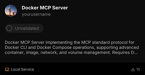 Docker MCP Server MCP Servers LobeHub