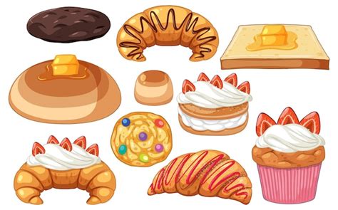 Cartoon Pastry Art Images Free Download On Freepik